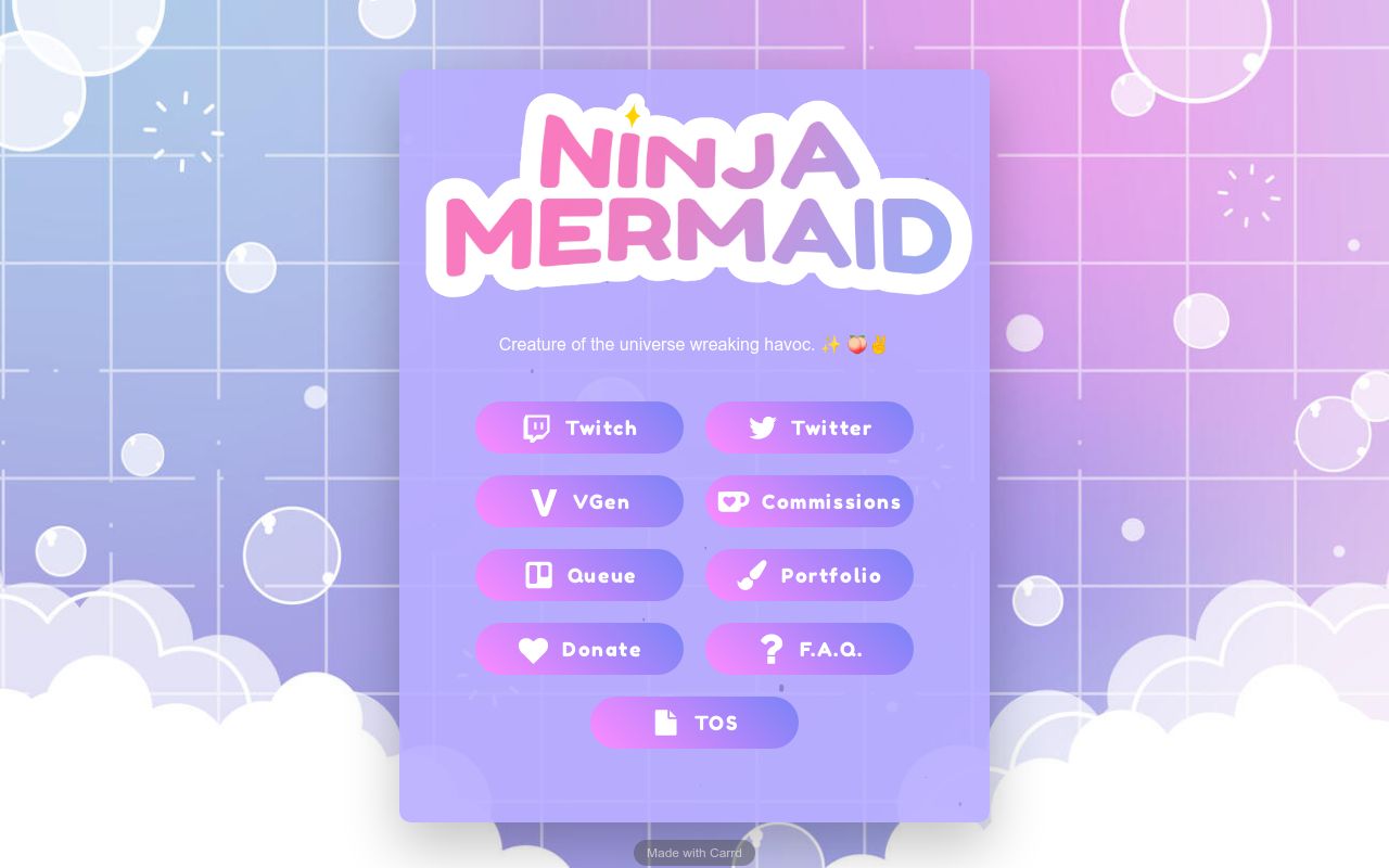 The Ninja Mermaid Links